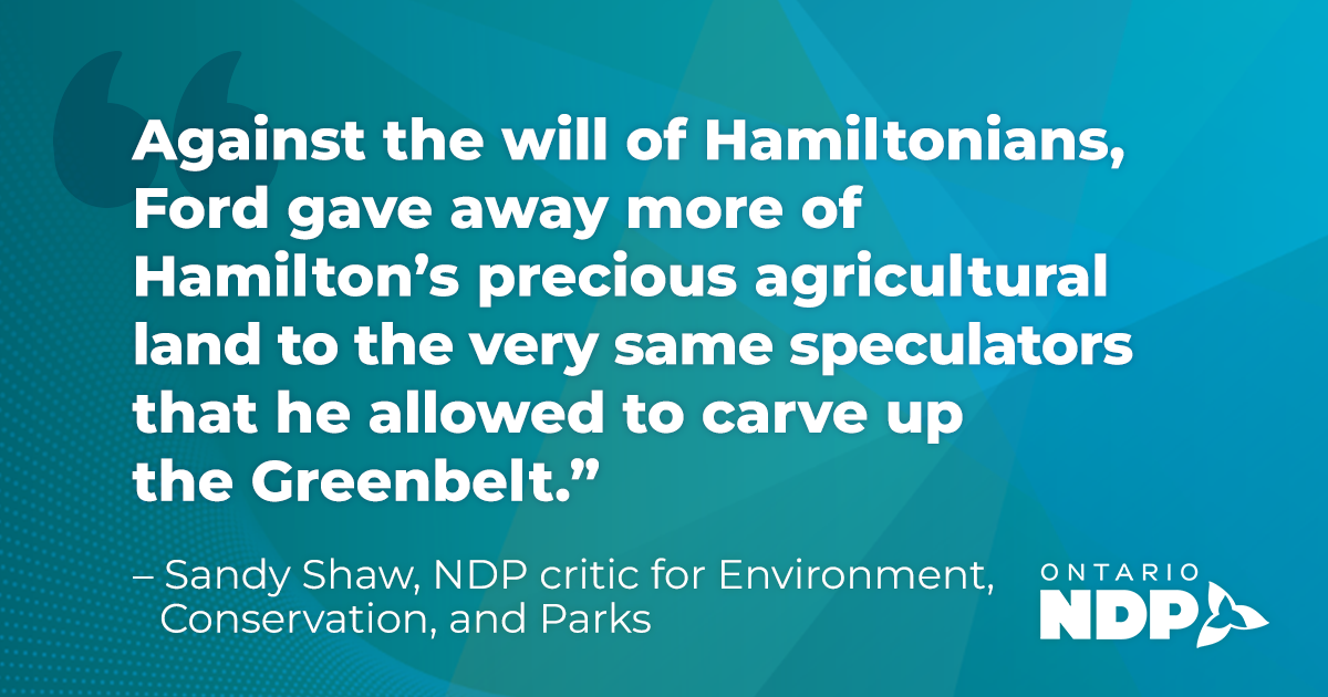Shaw: With the Greenbelt saved, Ford’s forced expansion of Hamilton’s ...